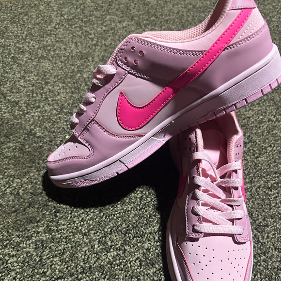 Nike | Shoes | Women Nike Dunk Low Ps Triple Pink Barbie Dunk Sneakers ...